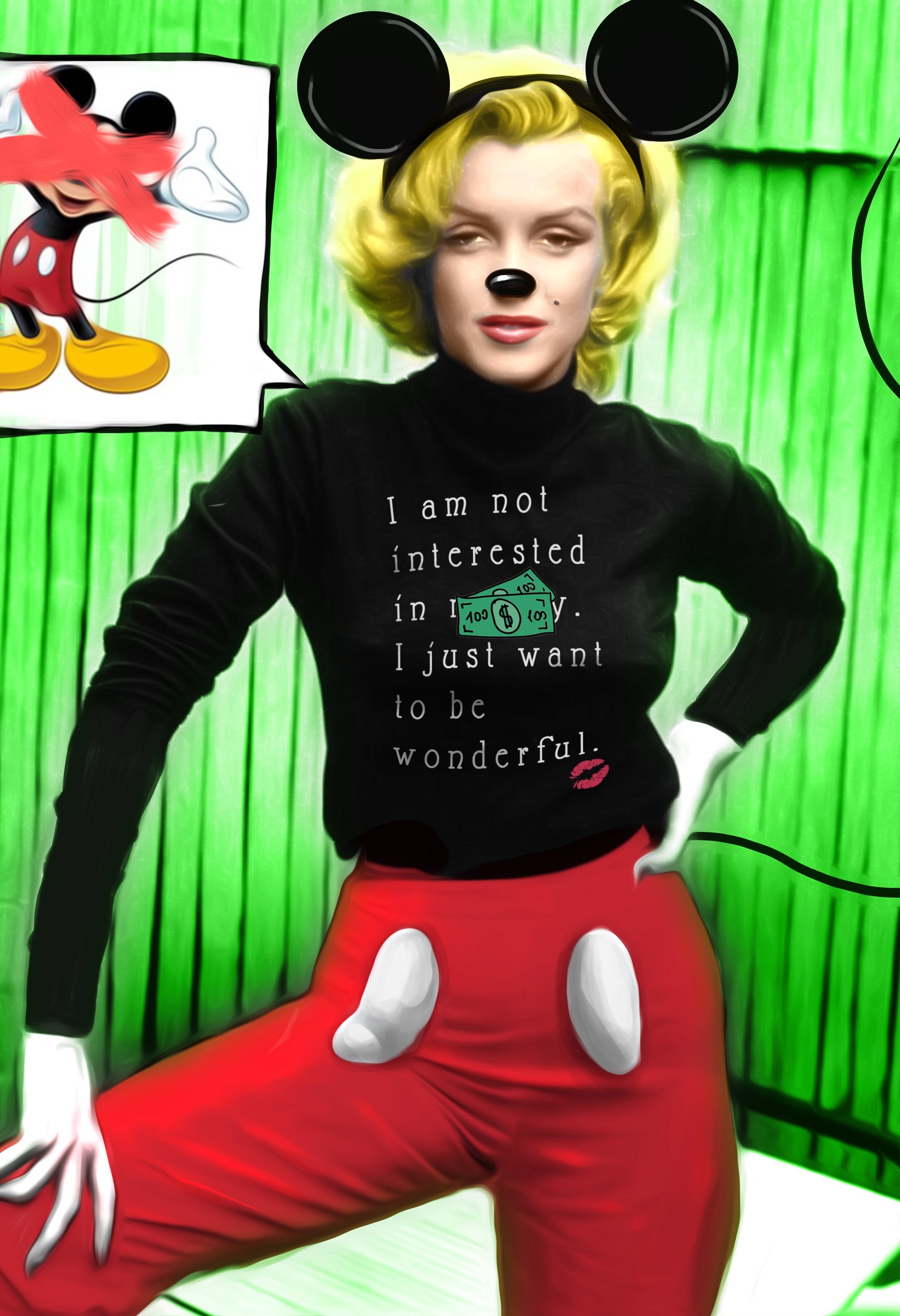 Mickey Monroe Painting – EGLOOP